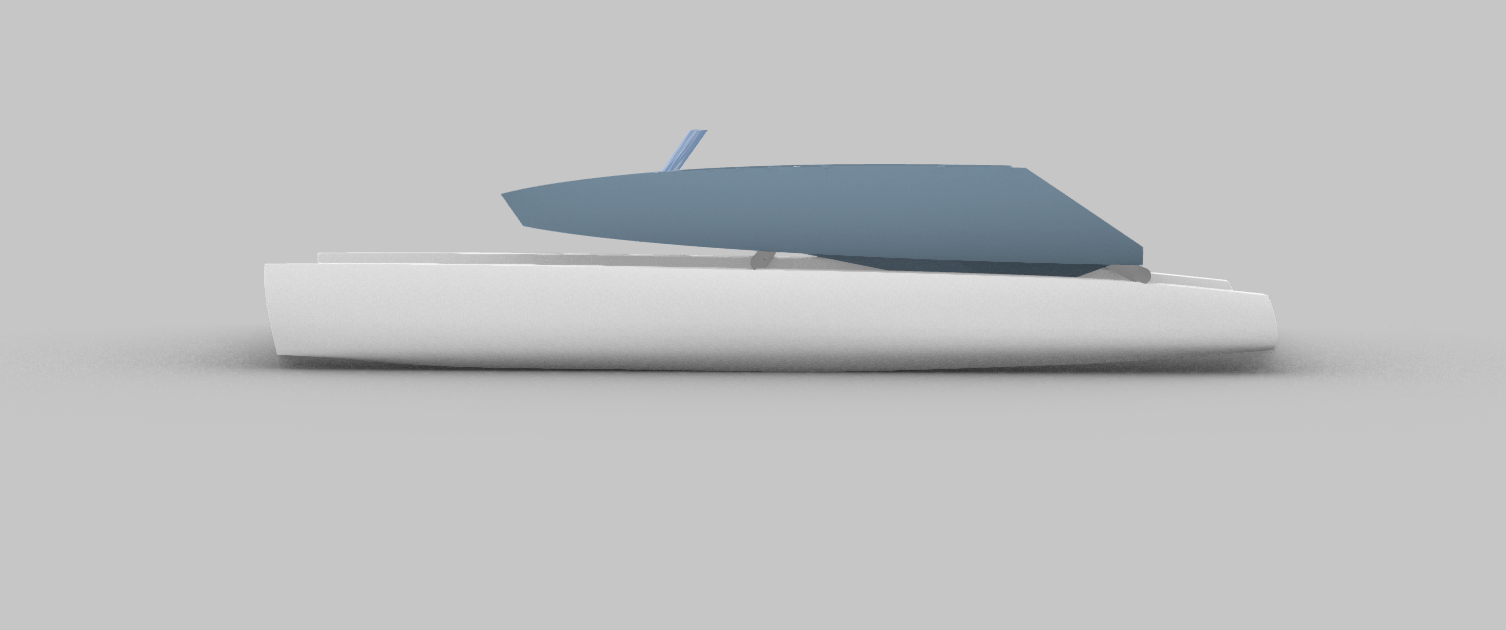 Small Power Cat – Timber Boatworks